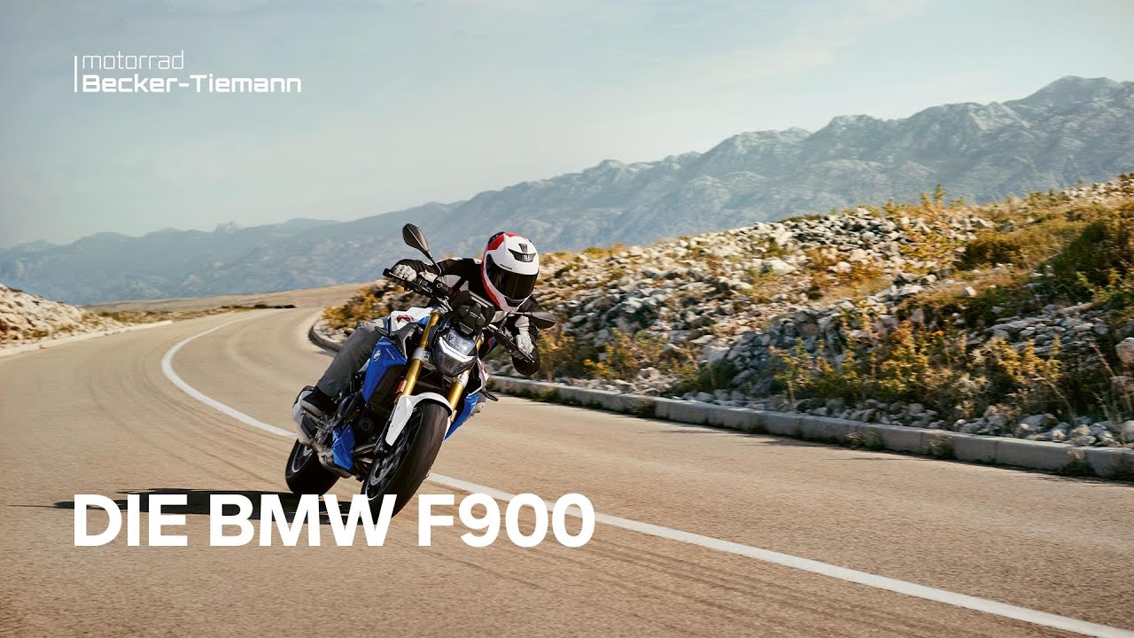 Die BMW F900 Vorstellung - Motorrad Becker-Tiemann - YouTube