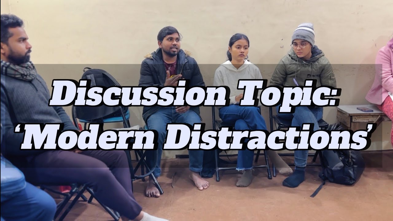 Modern Distractions | Group Discuss #englishspeakingpractice #english # ...