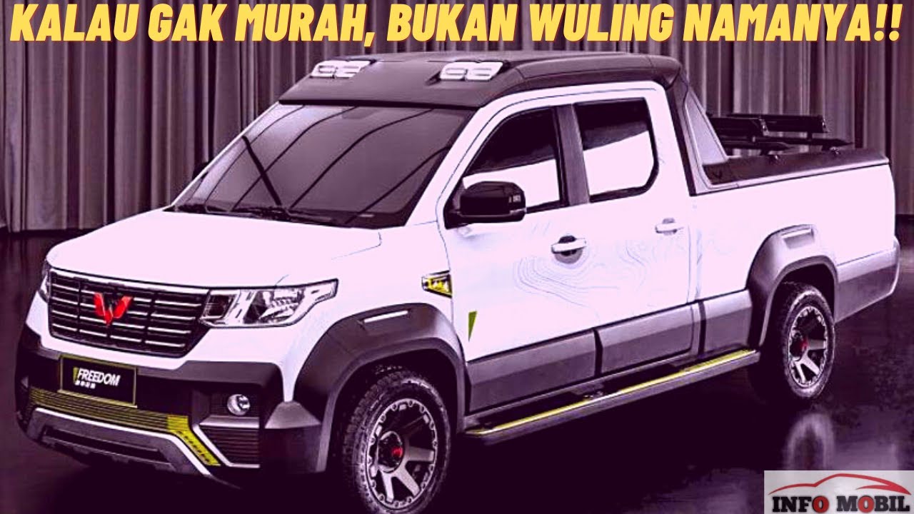 Lebih MURAH dari Daihatsu GranMax, Wuling Luncurkan Mobil Double Cabin ...