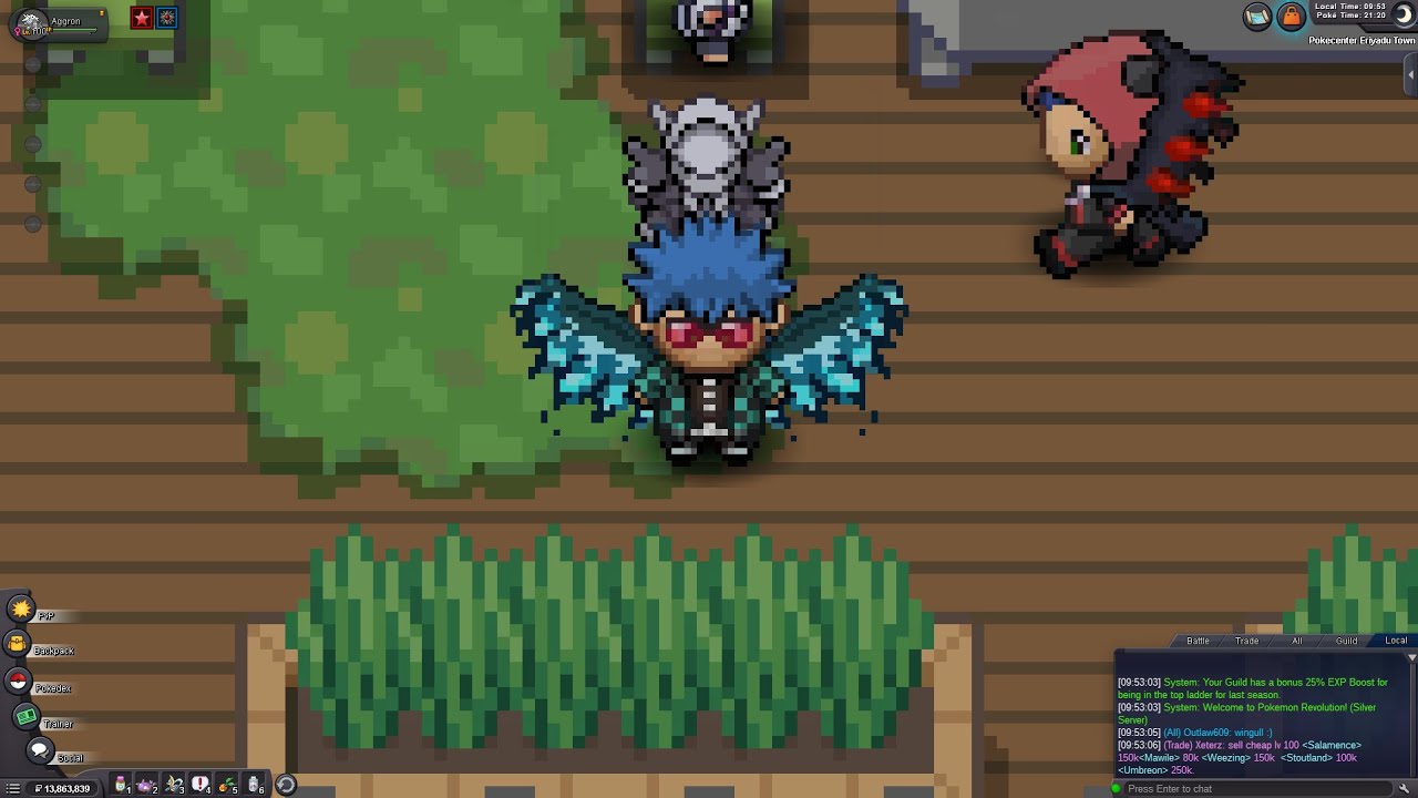 HOW TO GET THE CYAN FIRE WINGS! POKEMON REVOLUTION ONLINE - YouTube