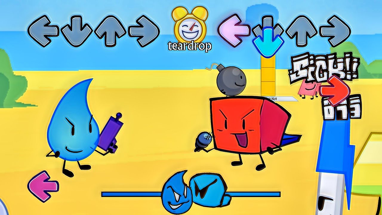 VS BFDI Teardrop (Full Song) - YouTube
