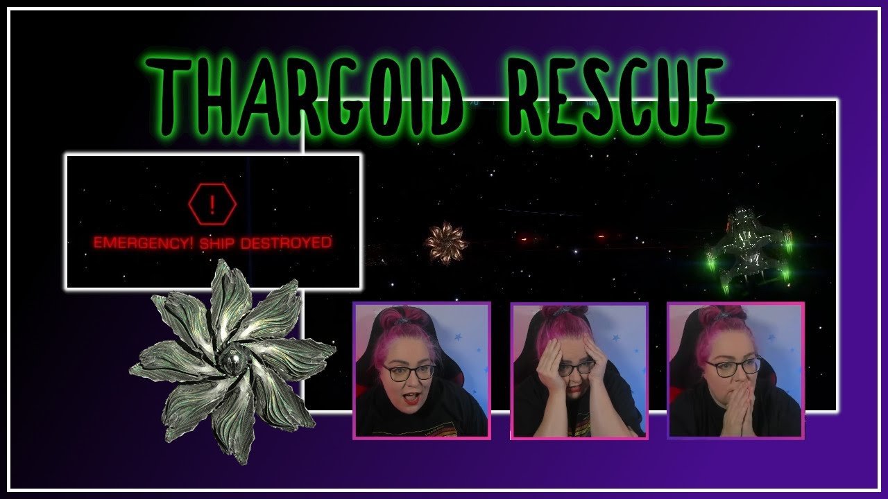 Incredible Rescue From Thargoid Space - Stream Highlight - YouTube
