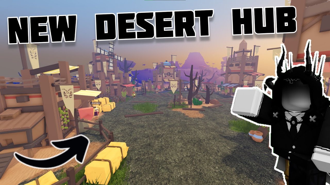 Check Out the NEW Desert Hub Update in Roblox Islands!! - YouTube