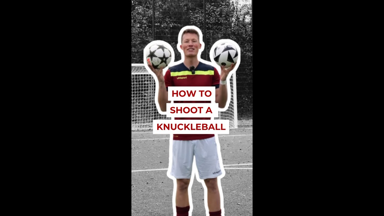 HOW TO: SHOOT A KNUCKLEBALL! ⚽️ - YouTube