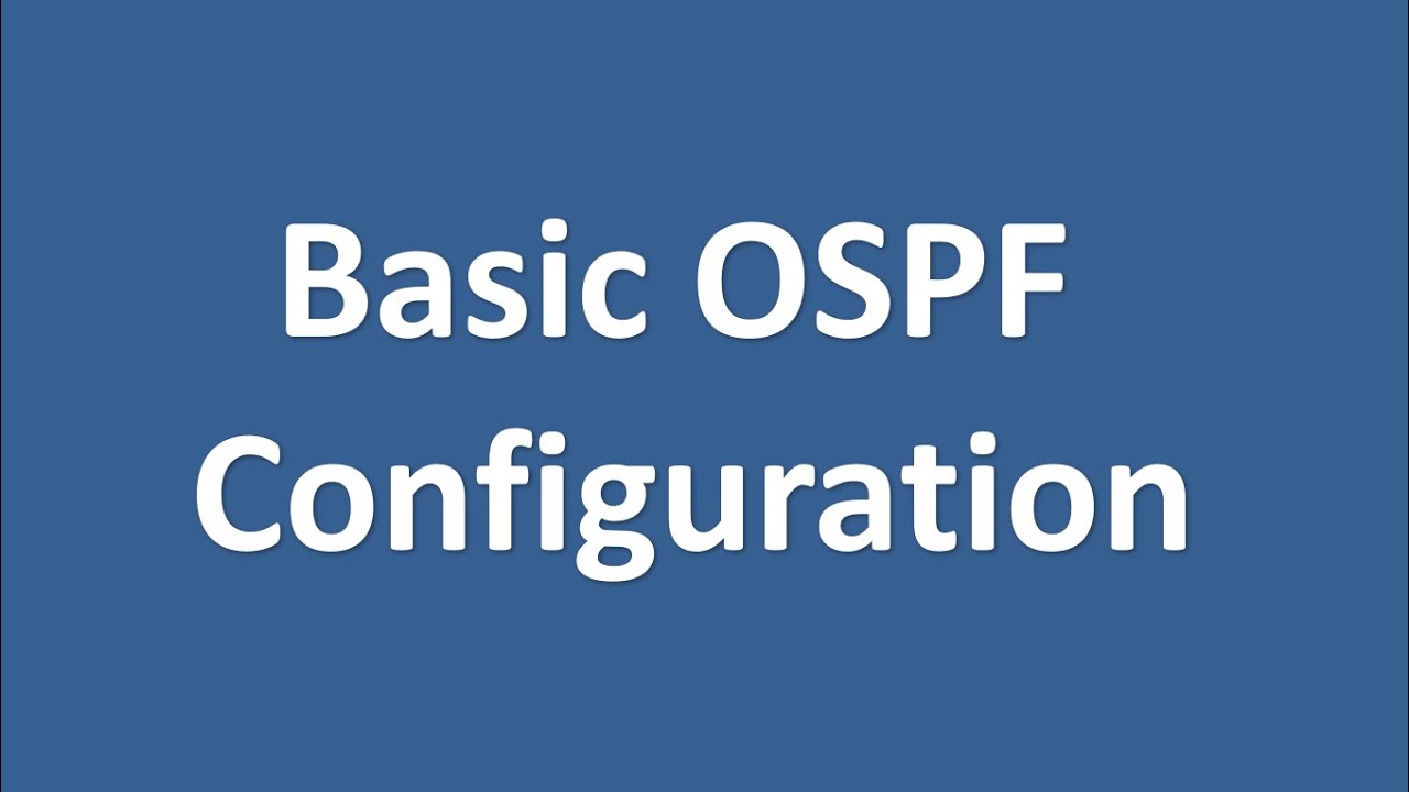 Basic OSPF Configuration Lab Single Area (Hindi) - CCNA Full Course ...