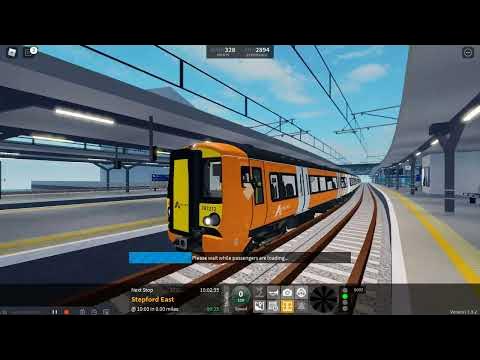 Class 387 Stepford Central to Terminal 3 #SCR #387 #airlink - YouTube
