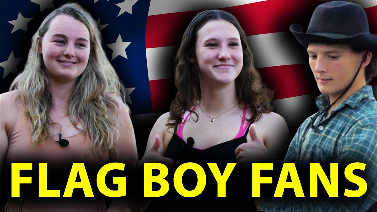 Exclusive Interview: The Maryland "Flag Boy" BIGGEST FANS! - YouTube
