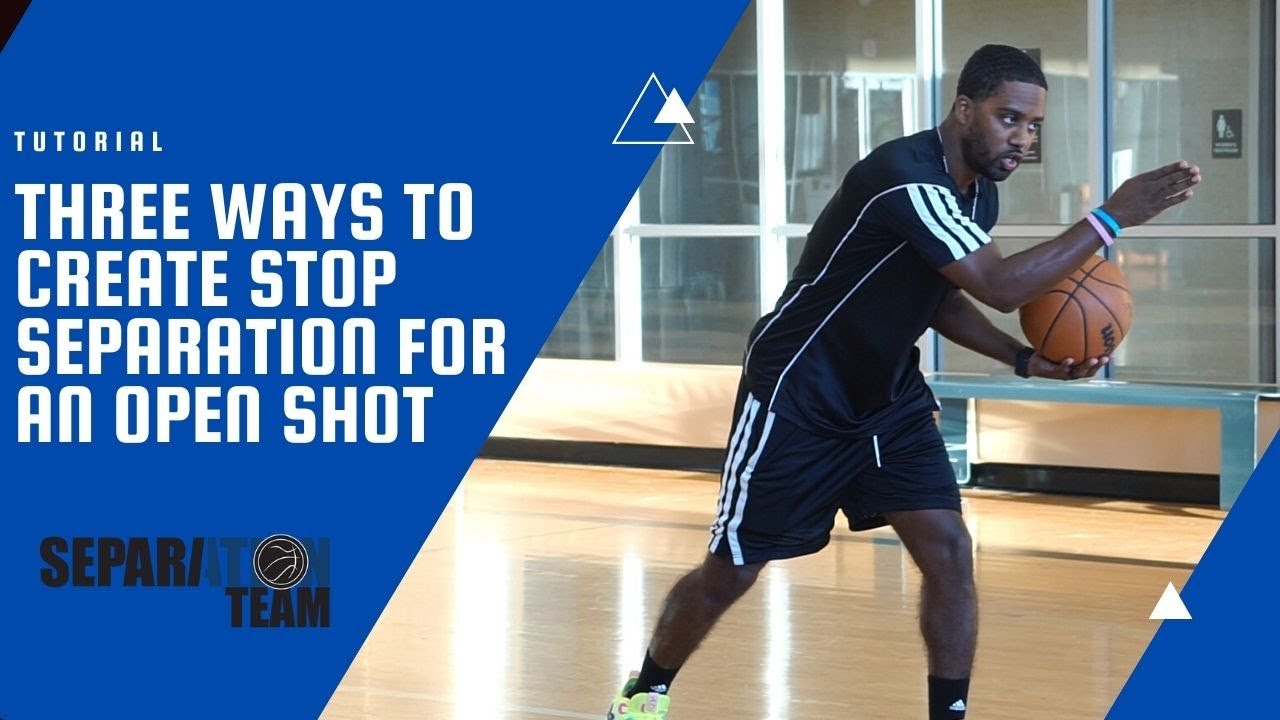 3 Ways to Create Stop Separation for an Open Jumpshot | Basketball ...