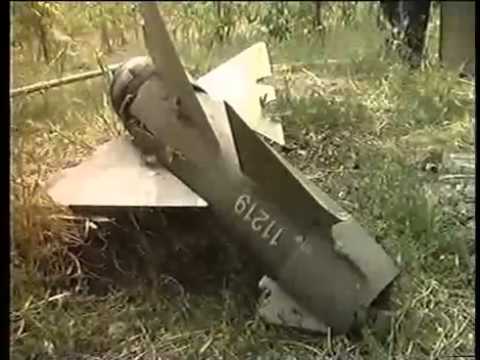 Wreckage of Israeli missile Python 5 in Osetia.mp4 - YouTube