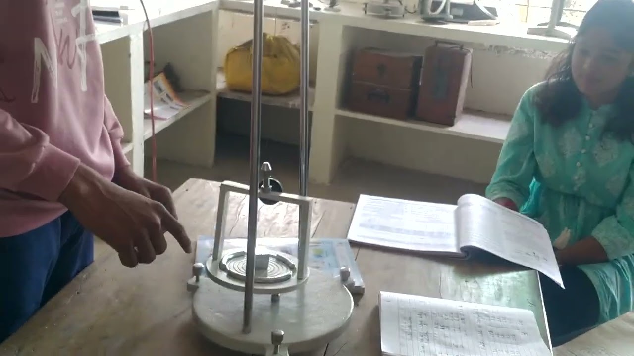 Inertia table (Physics practical) - YouTube