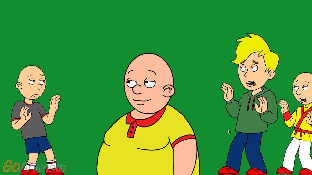 caillou and boris vs pbs kids boris and caillou - YouTube