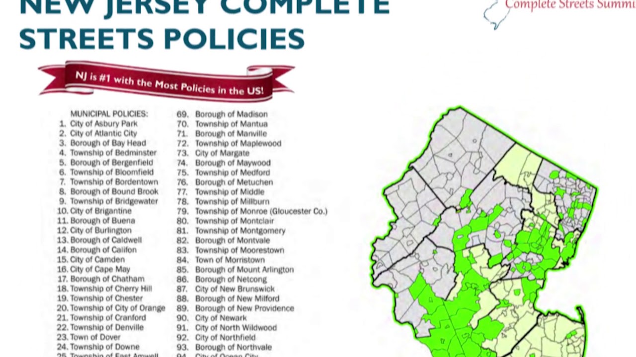 2017 NJ Complete Streets Summit Recap - YouTube