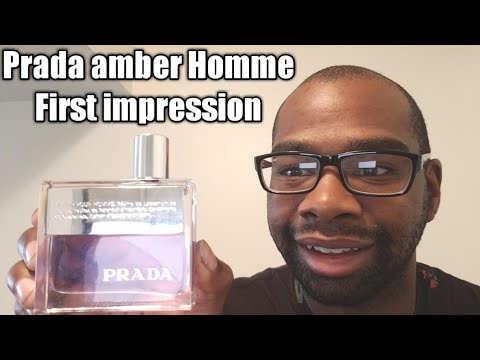 Prada Amber Homme first impression