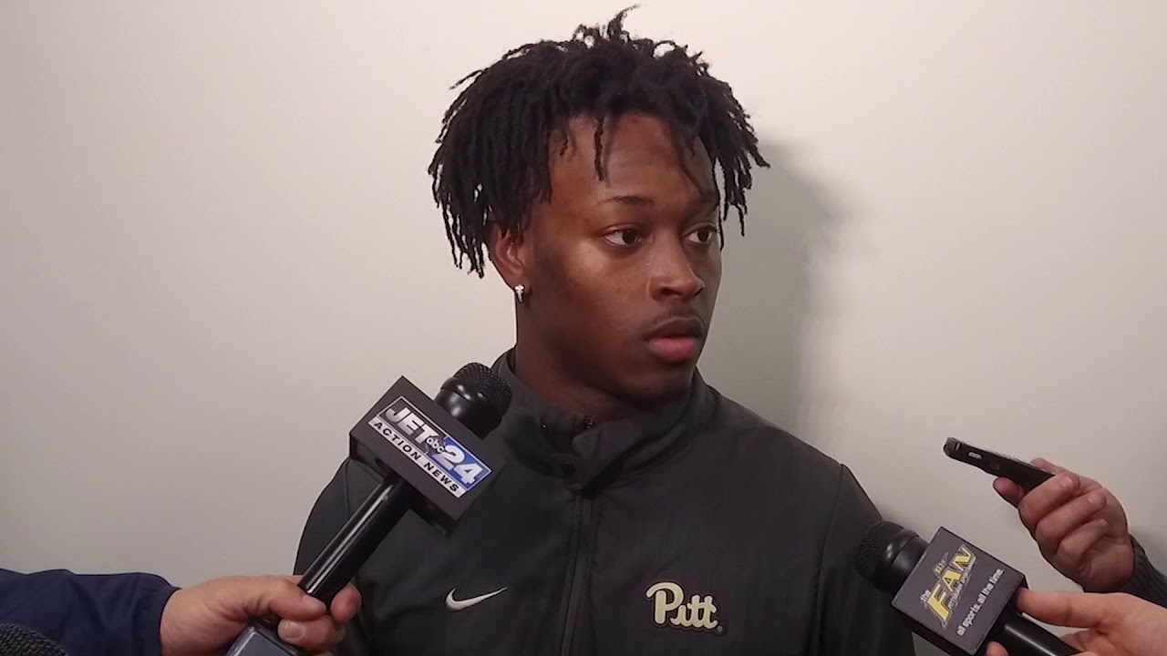Pitt Football | Maurice Ffrench Postgame | Virginia Tech - YouTube