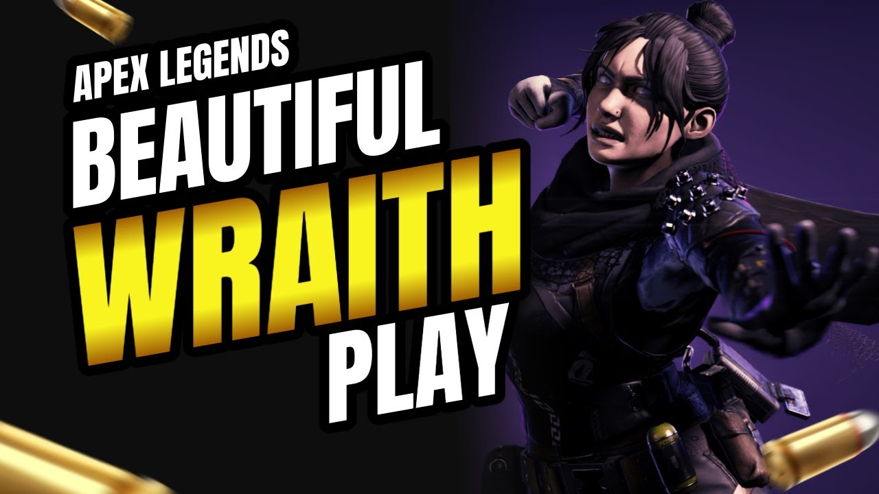 Apex Legends: A Beautiful Wraith Play - YouTube