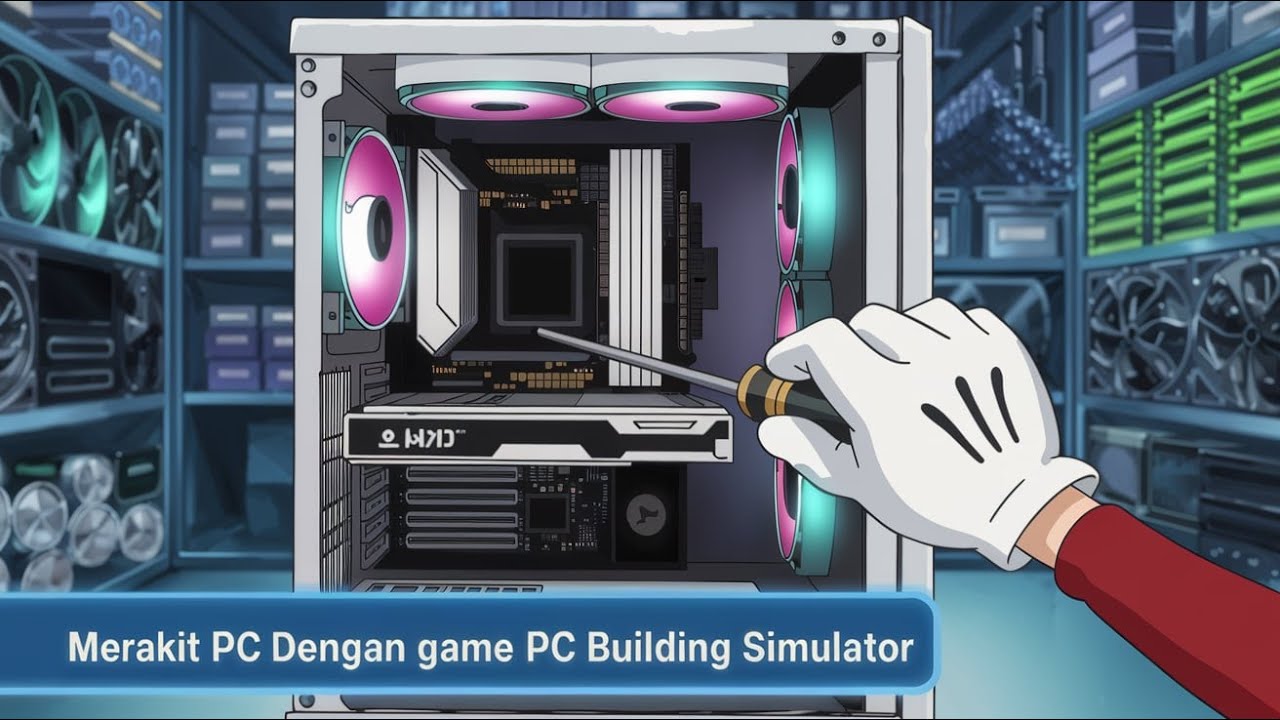 Video Simulasi Perakitan Komputer dengan PC Building Simulator V0 9 3 2 ...