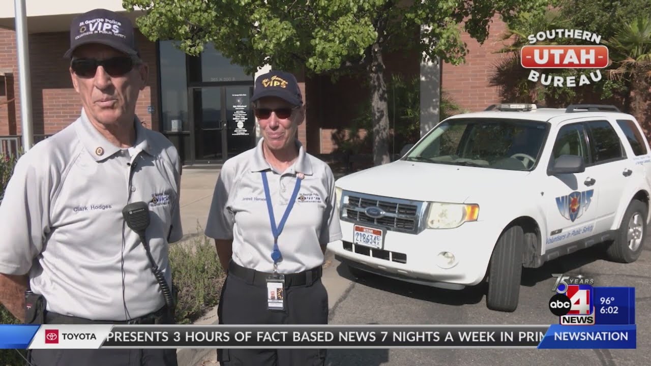 The St. George Police Department is looking to hire volunteers. - YouTube