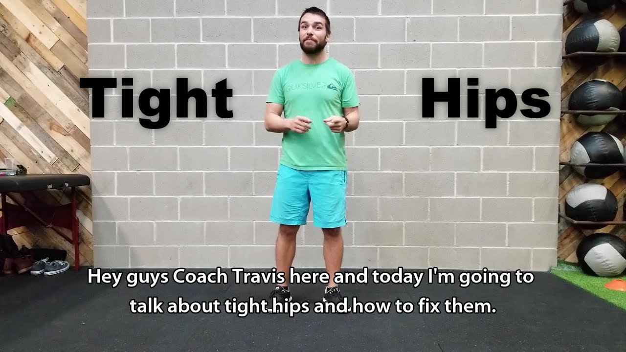How to fix Tight Hips - YouTube