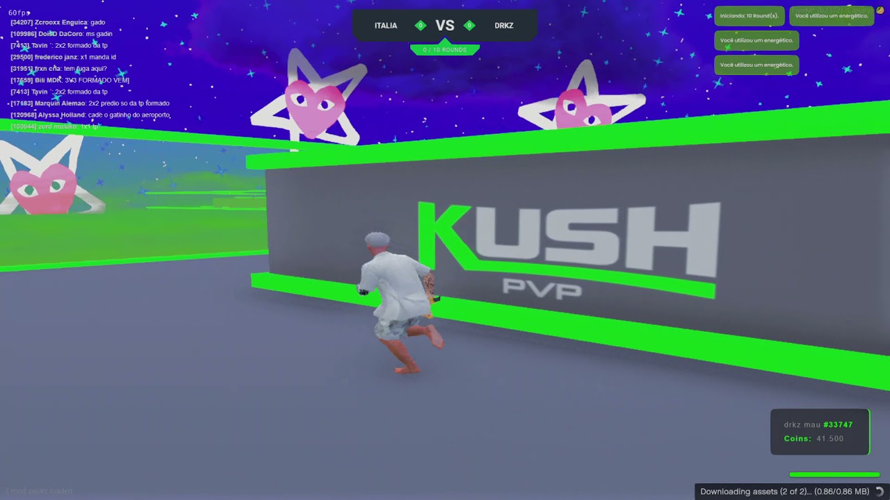 FiveM KUSH PVP Para jogar acesse discord gg kushpvp 2021 10 25 20 07 51 ...