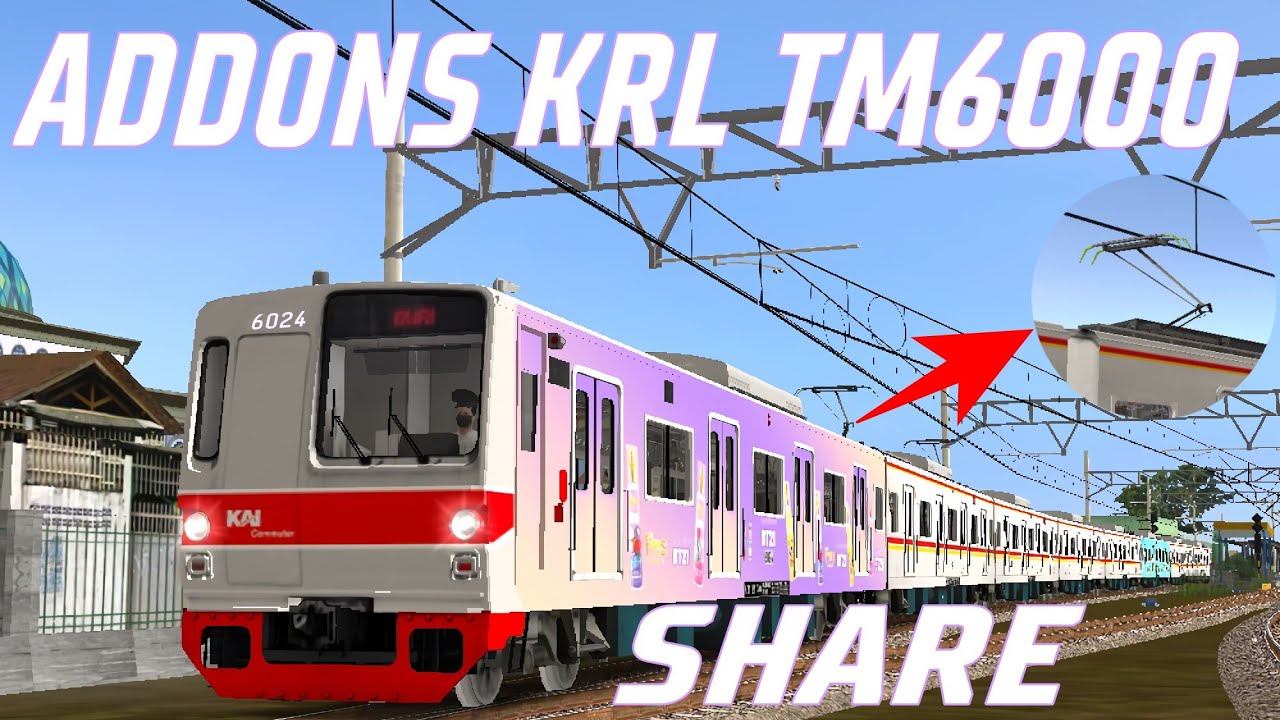 SHARE SET KRL TM 6024|Trainz Simulator Android|🗿👍 - YouTube