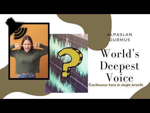 Low Frequency Continuous Vocal Effect Between 20Hz - 55Hz (1 Minute) by Alpaslan Durmus
