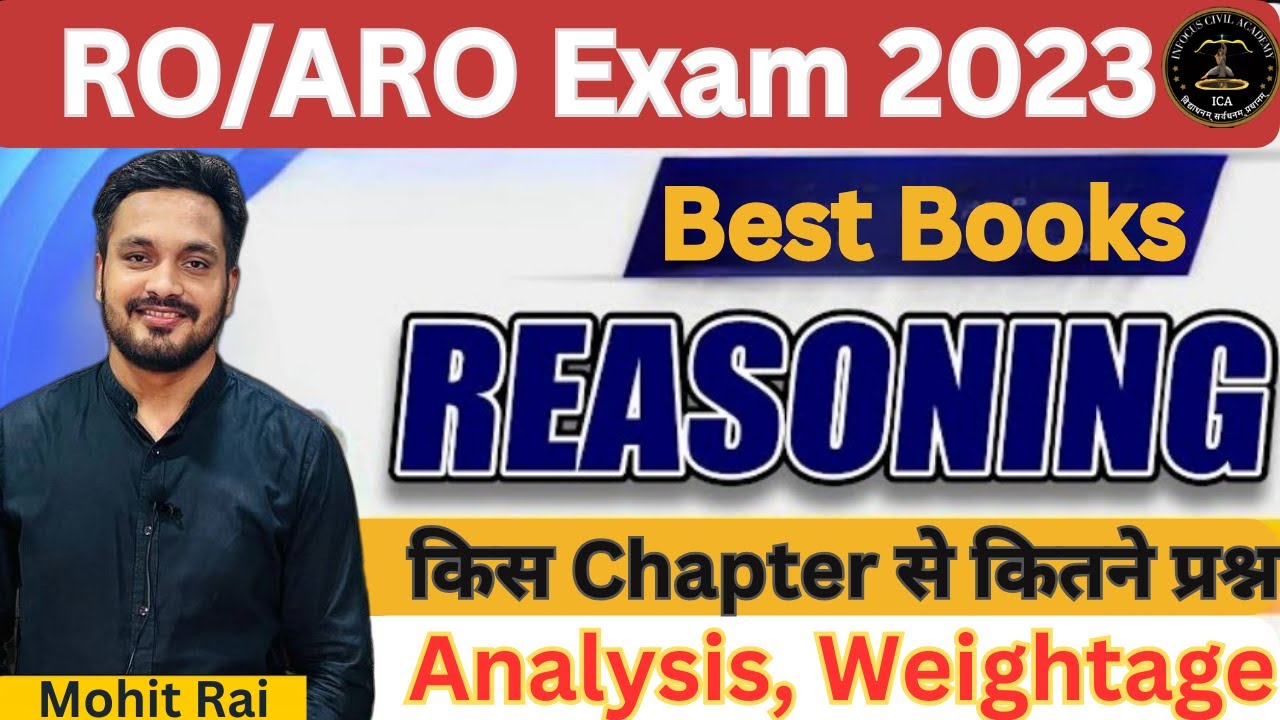 ||RO ARO Exam 2023|| Reasoning Analysis || किस Chapter से कितने प्रश्न ...