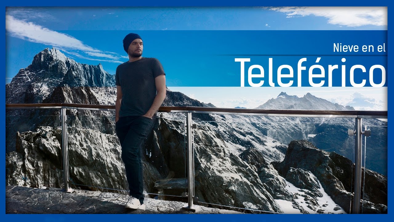 JUGANDO CON LA NIEVE (Visitando el Teleférico de Mérida) - YouTube