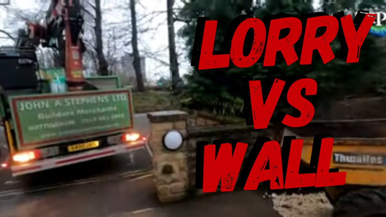 Lorry vs wall… who wins ? #134 - YouTube