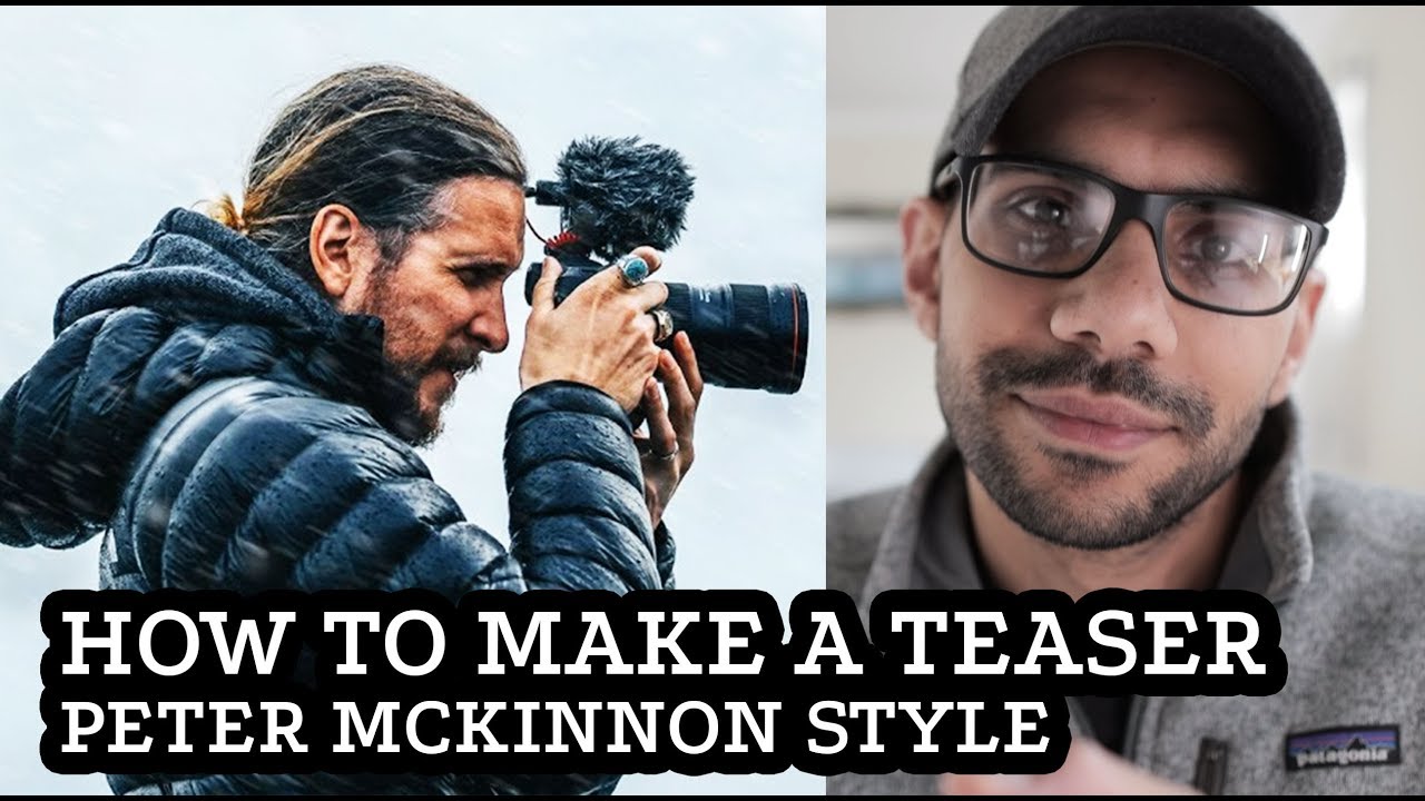How to make a teaser: PETER MCKINNON style #bucketshot - YouTube