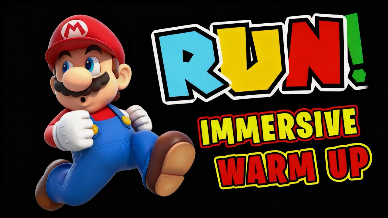 IMMERSIVE INTERACTIVE WARM UP / SUPER MARIO ASMR - YouTube