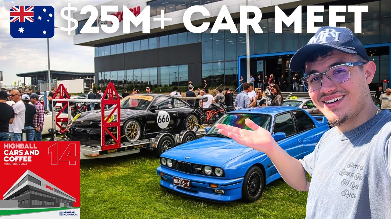 Australia’s BIGGEST Car Meet ($25M+ in Cars) - YouTube