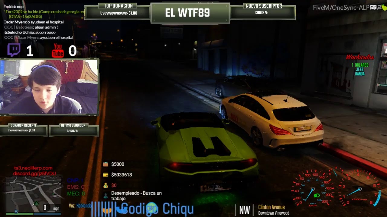 Gta Roleplay | Codigo: Chiquis20056 - YouTube