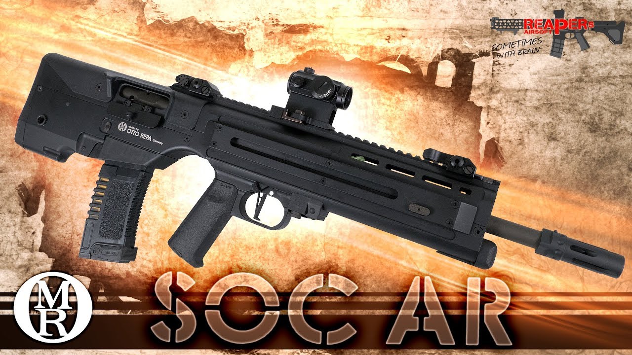 [Review] Ares OMR SOC AR (Otto Repa Bullpup StG) 6mm Airsoft/Softair 4K ...