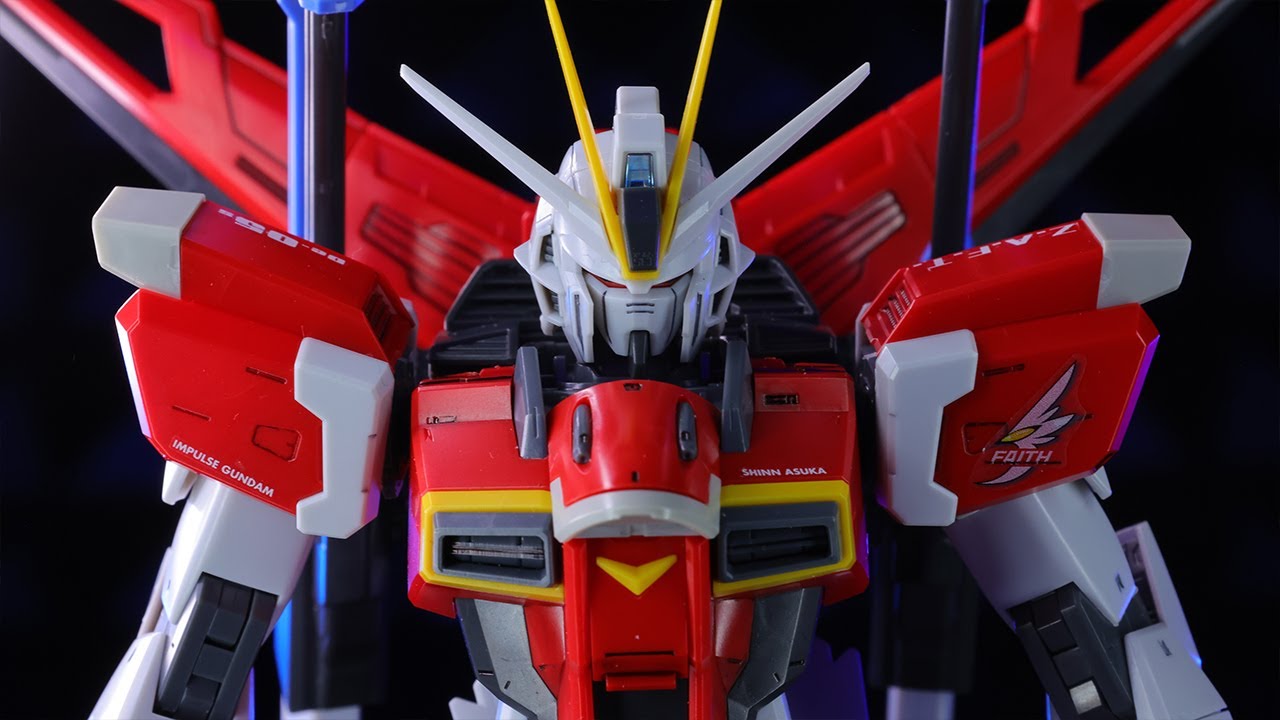 THE LEGENDARY MASTER GRADE - MG 1/100 Sword Impulse Gundam - YouTube