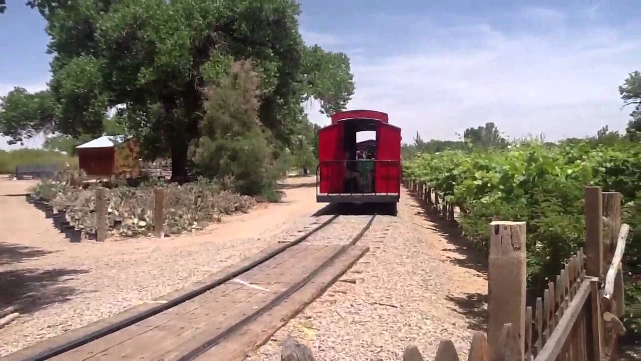 Albuquerque Biopark train - YouTube