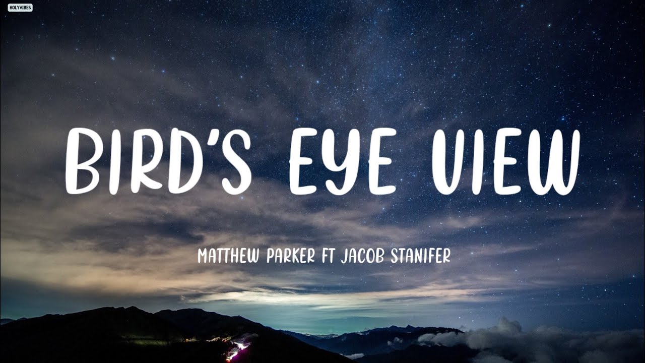 MATTHEW PARKER FT JACOB STANIFER - BIRD'S EYE VIEW | LYRICS - YouTube