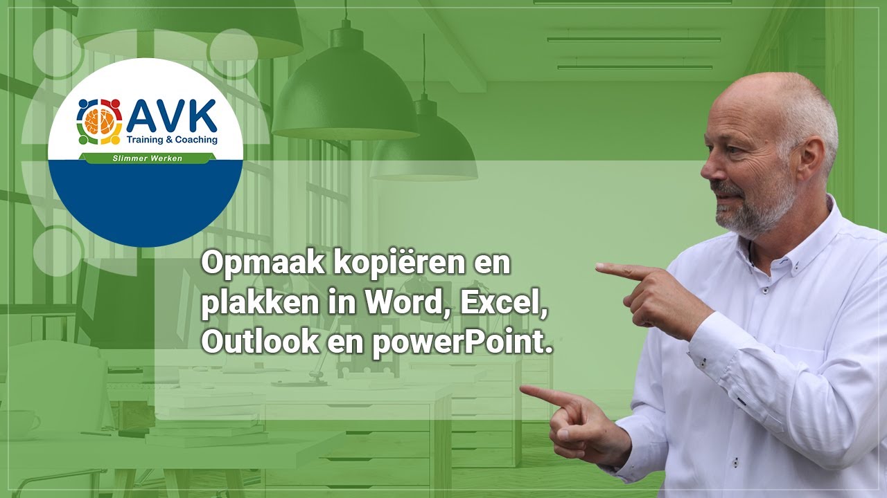 Opmaak kopiëren in Word, Excel, Outlook of PowerPoint - YouTube