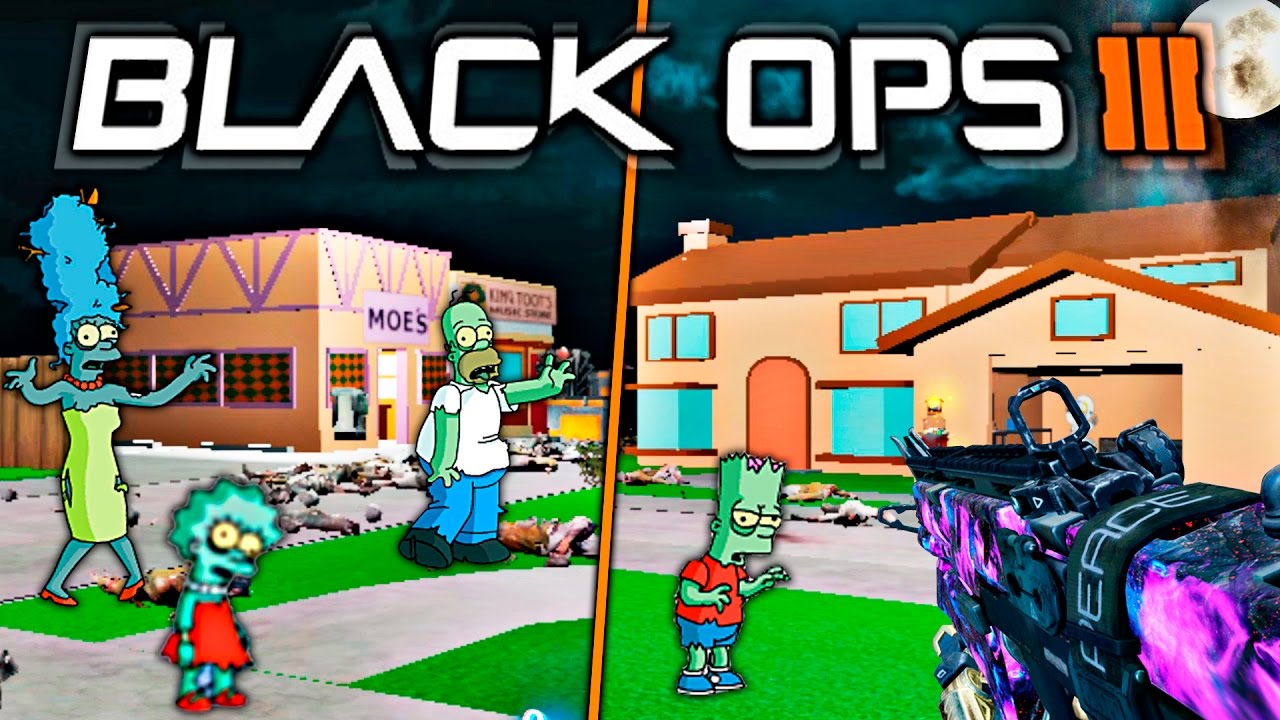 NUEVO MAPA DE LOS SIMPSONS en SPRINGFIELD! - Call of Duty: Black Ops 3 ...