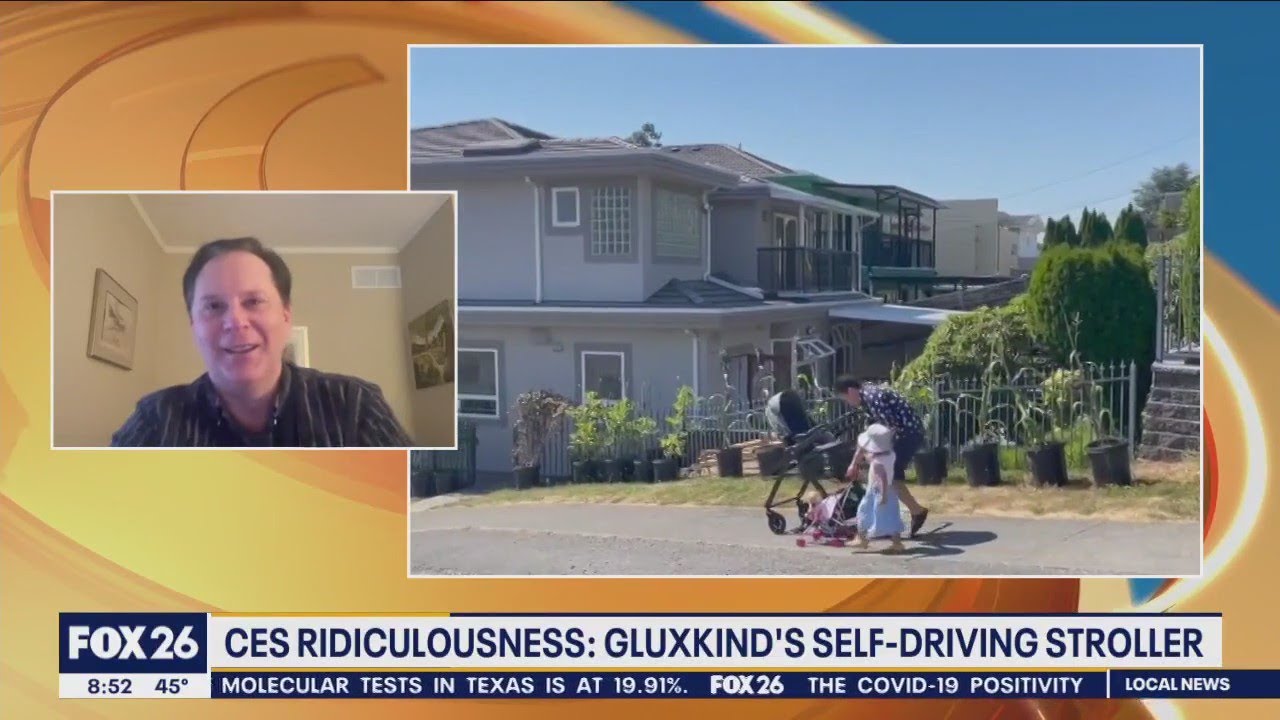 It's a... what? Self-driving stroller, faceless smart watch at CES ...