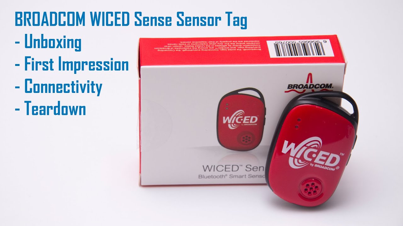 Broadcom WICED Sense Sensor Tag review - YouTube