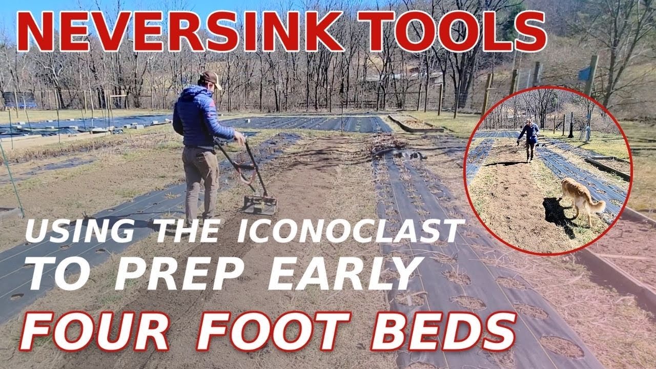 Using the Tilther Pro to prep a 4 foot bed - YouTube