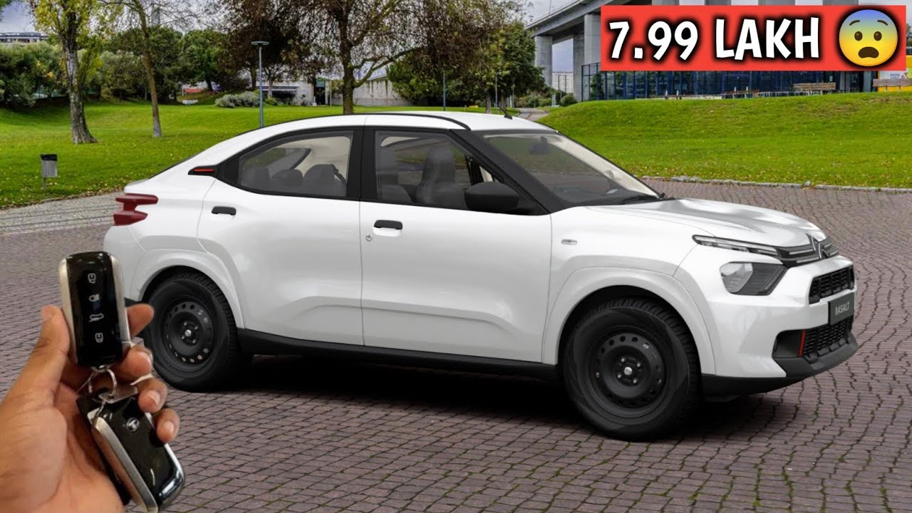 Citroen Basalt 7.99 Lakh Base Model Review | Basalt 1.2P You Variant ...