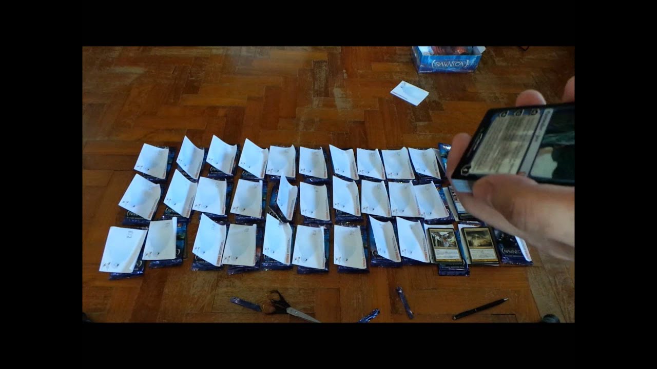 Magic The Gathering Box Mapping - Return to Ravnica - YouTube