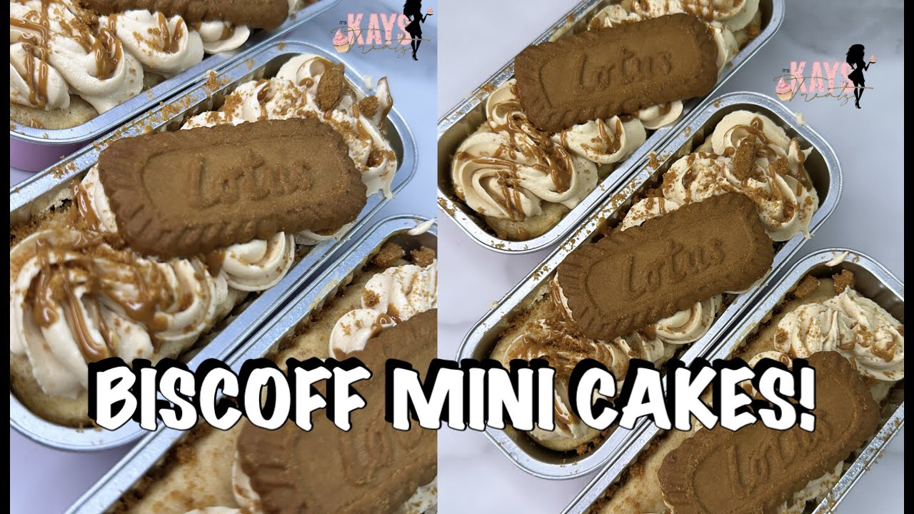 Biscoff Mini Cakes | Biscoff Cakes | Biscoff | Biscoff Cookie | Cookie ...