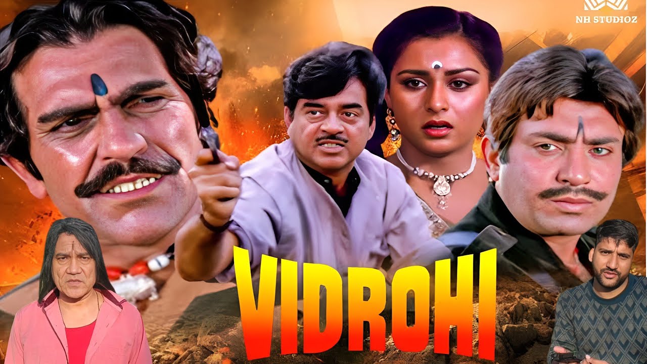 Vidrohi (विद्रोही) Full Movie | Shatrughan Sinha, Amrish Puri, Poonam ...