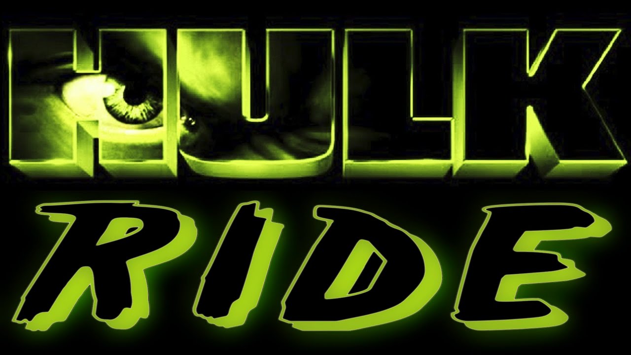 The Incredible Hulk Coaster / The Incredible Hulk Ride Universal ...