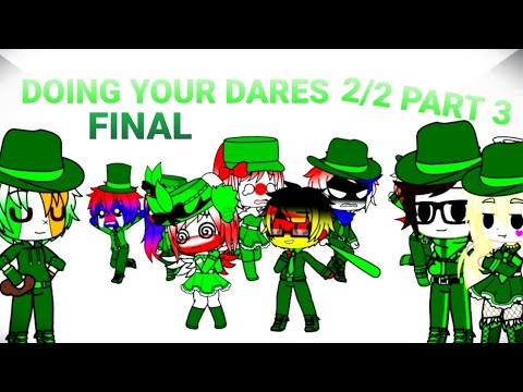 DOING YOUR DARES FINAL 2/2 of PART 3 + Q&A//Countryhumans(St. Patrick's Day Special)
