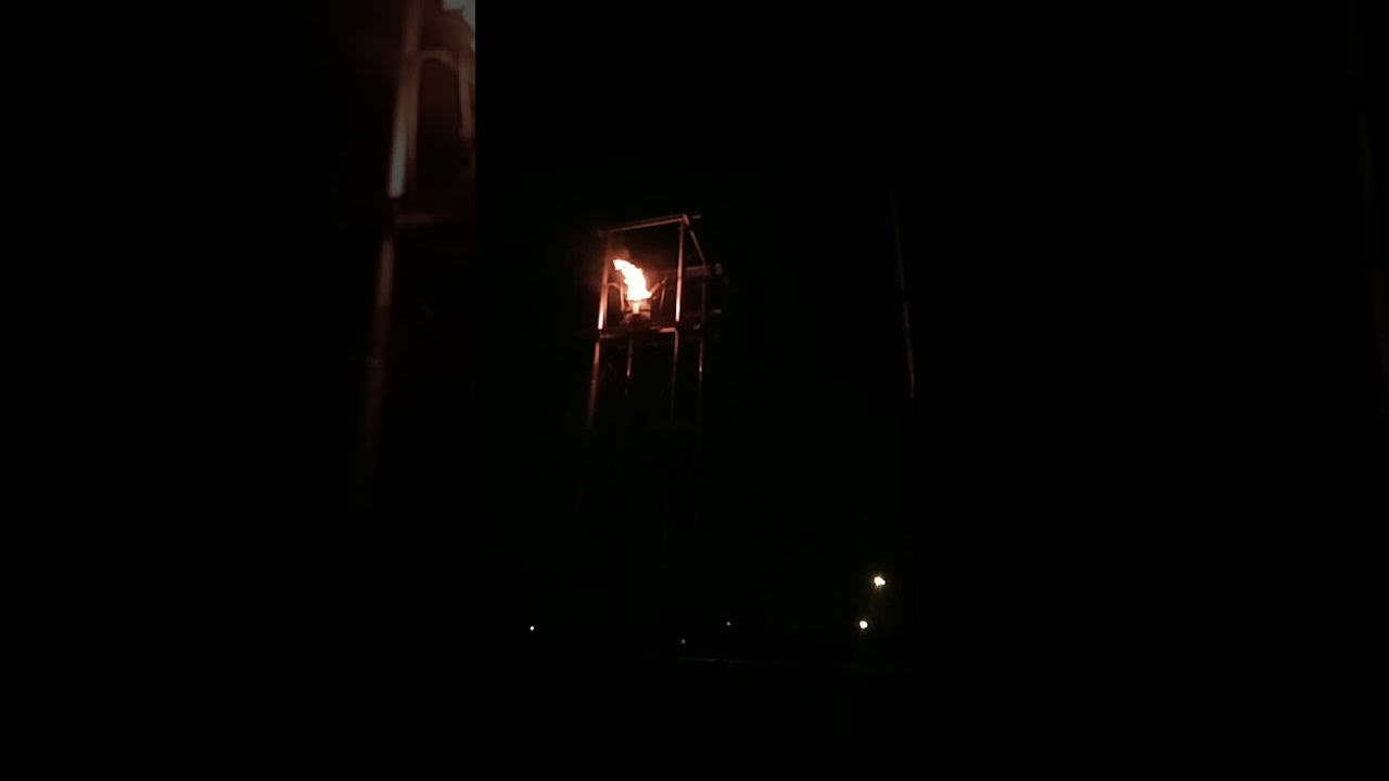 Electrical 🔥 fire at current transformer - YouTube