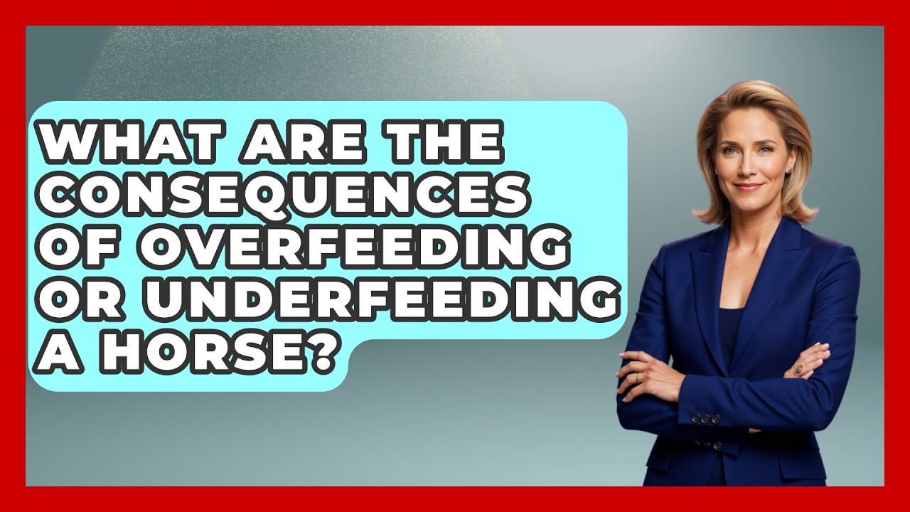 What Are the Consequences of Overfeeding or Underfeeding a Horse? | The ...