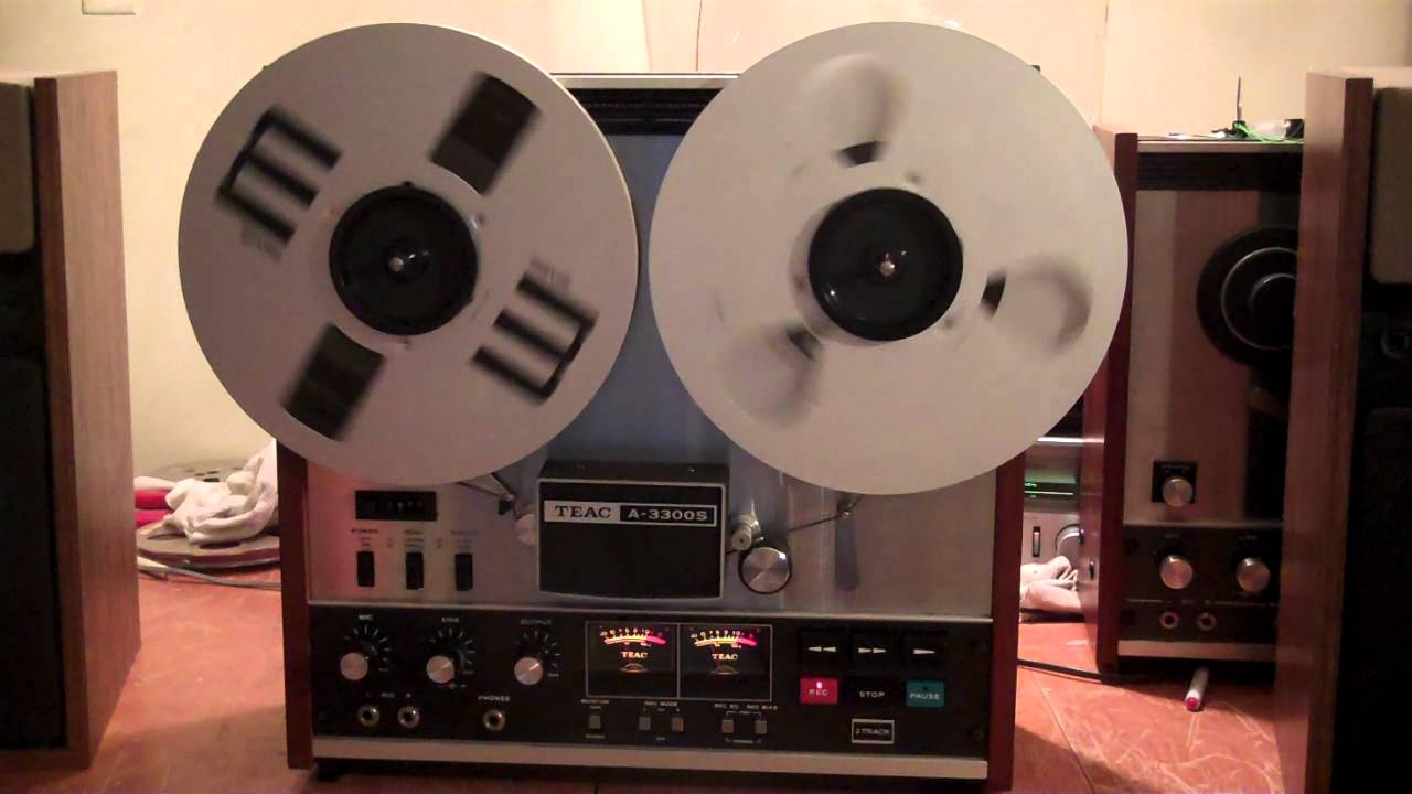 TEAC A-3300S 2-Track Reel to Reel Tape Deck. Serviced and Working ...